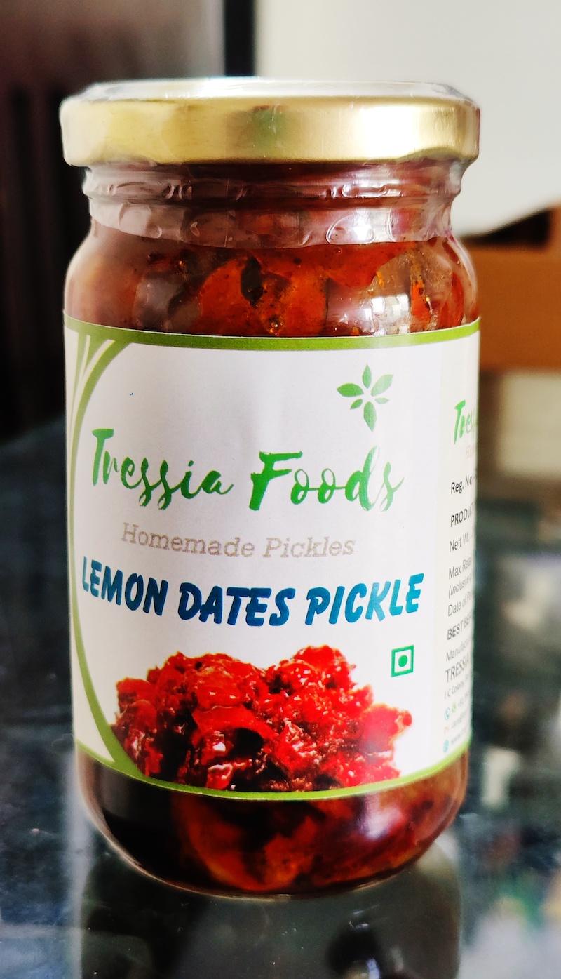 Lemon Dates Pickle / Nimbu Aur Khajur Achar / Naranga Ethapazham Achar ...